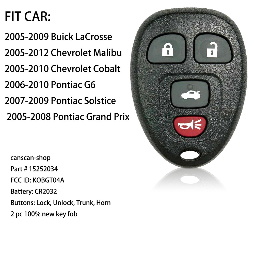 2009 Chevy Malibu Key Fob Amazon.com: SUPALAND Key Fob Keyless Entry
