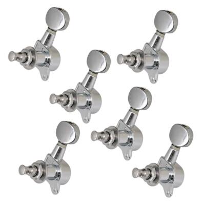 Metal Sealed 6L Pegs Machine Heads Tuner for Electric Guitar | eBay