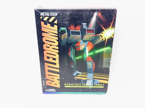 Dynamix MetalTech Battledrome Robotic Combat, MS-DOS - Big Box PC Games ...