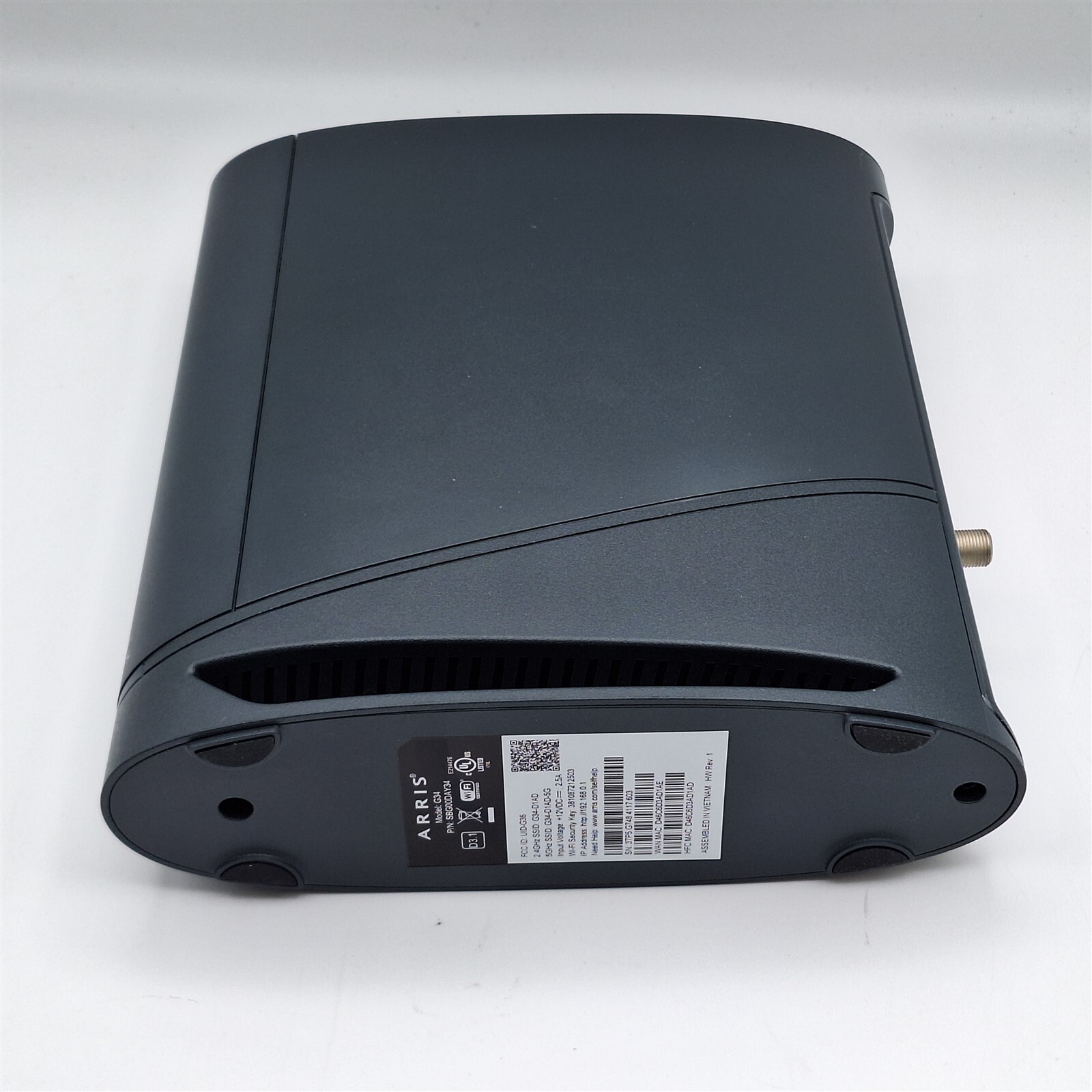 ARRIS Surfboard G34 DOCSIS 3.1 Gigabit Cable Modem & AX3000 Wi-Fi 6 ...