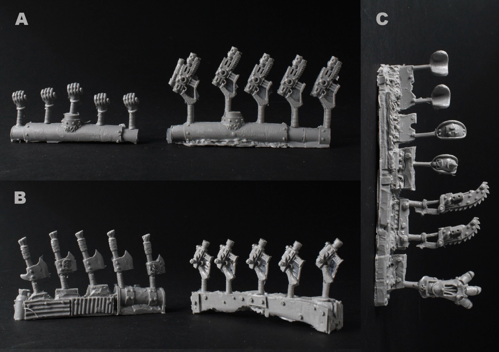warhammer orks arms. For Rogue Trader and Second Edition Orks ...