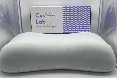 C Cushion Lab Deep Sleep Pillow Ergonomic Cervical Support - Calm Grey ...