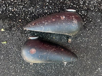 Bubs Split Gas Tanks Harley Chopper Knucklehead Panhead Shovelhead ...