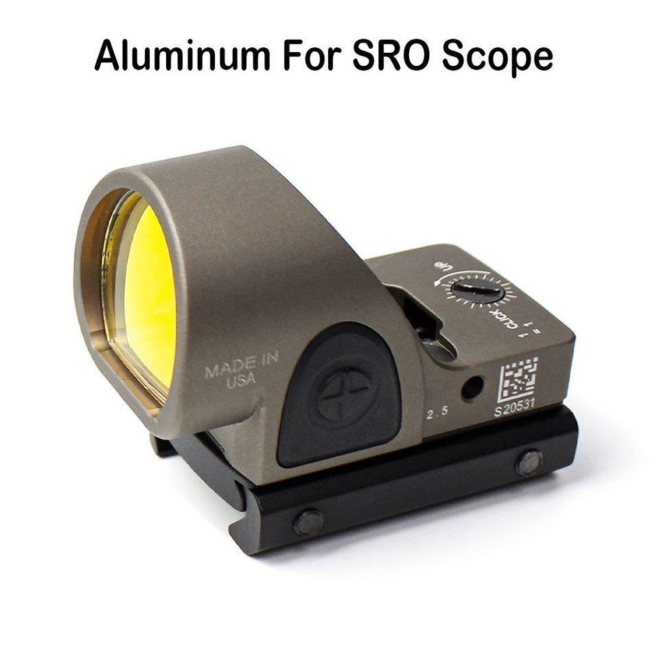 Tactical For SRO Red Dot Sight Optics 2MOA 20mm Hunting For RMR Glock ...