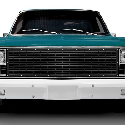 Stainless Steel Retro Grille For 1981-87 Chevy C10 Pickup/Suburban ...