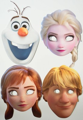 Olaf Face Mask Printable