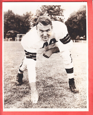 1948 CLEVELAND BROWNS TEAM ISSUED TYPE 1 8 X 10 GLOSSY LOU RYMKUS | eBay