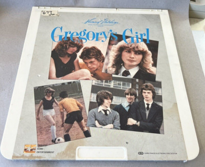 CED LASER DISC GREGORY'S GIRL" ELECTRONIC DISC SYSTEM | eBay