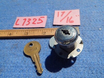 1946 1947 Seeburg 146 147 Cabinet Door Lock 17/16" with L-7325 key | eBay