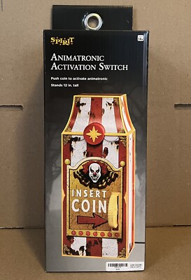 Spirit Halloween 2024 Carnival Coin Machine Animatronic Activator ...