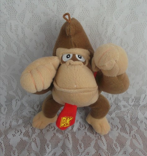 Donkey Kong Nintendo Ape Super Mario Good Stuff 12" Plush Stuffed ...