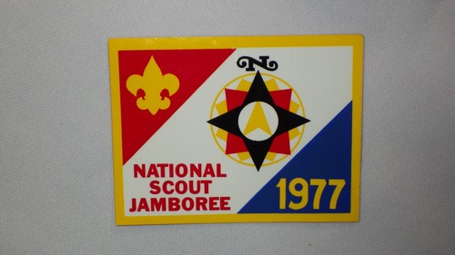 Boy Scouts of America BSA 1977 NATIONAL SCOUT JAMBOREE Sticker - UNUSED - NOS | eBay