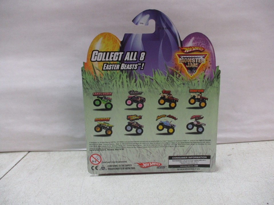 2009 Hot Wheels Monster Jam Easter Beasts Avenger | eBay
