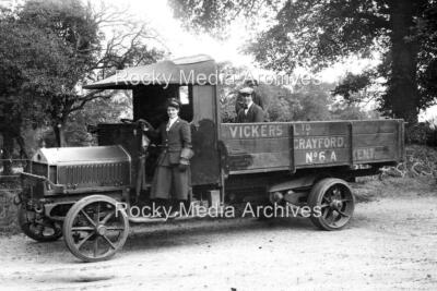 Dkl-2 Vickers Ltd Lorry, Crayford, Kent 1918. Photo | eBay UK