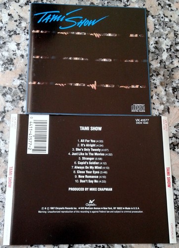 TAMI SHOW 1987 RARE CD Chicago Claire Cathy Massey She's Only Twenty 20 ...