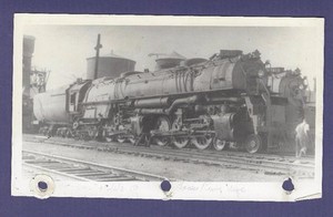 Union Pacific UP 4-6-6-2 Steam Locomotive #3832 - Vintage B&W Railroad ...