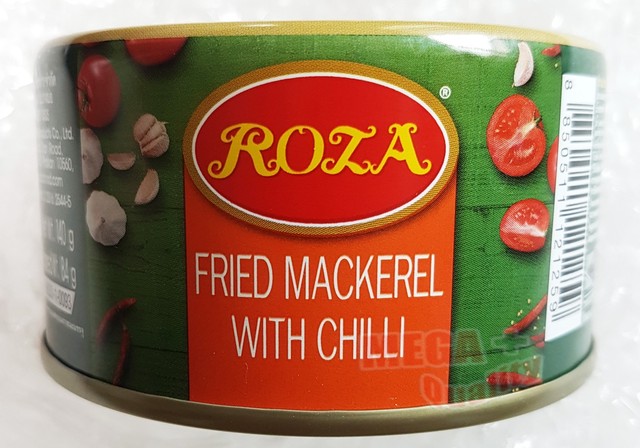 Roza Fried Mackerel With Chilli Thai Chili Sauce Iodine Calciam Omega3 ...