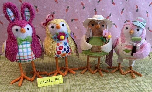 2025 Target Spritz Easter Featherly Friends 4 Birds Deckle Tint Hue ...