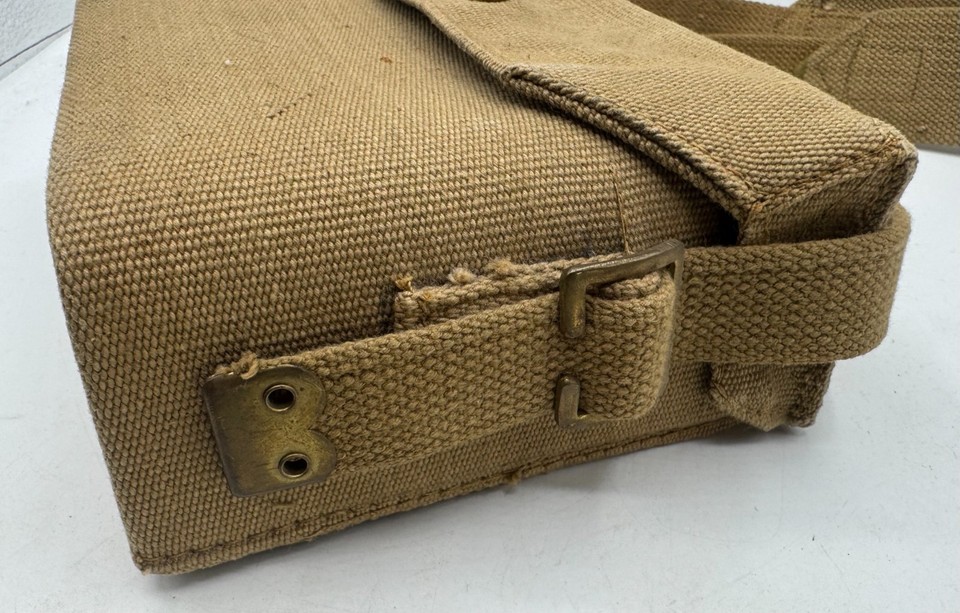 WW2 era British Army 1937 Pattern Binoculars Carrying Case & Strap PSS ...