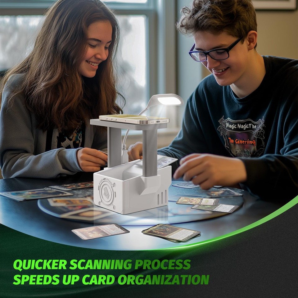 Card Scanner Pro for Trading Cards – MTG & TCG Card Scanner Stand with ...