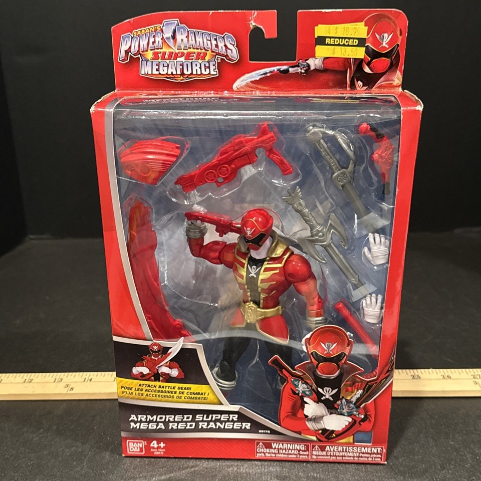 2014 - Bandai Power Rangers Super Megaforce Armored Super Mega Red ...