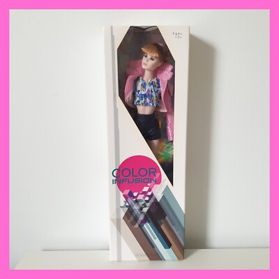 Integrity Color Infusion Crushin In Fan XI Doll 2016 Pink Coat Brown ...