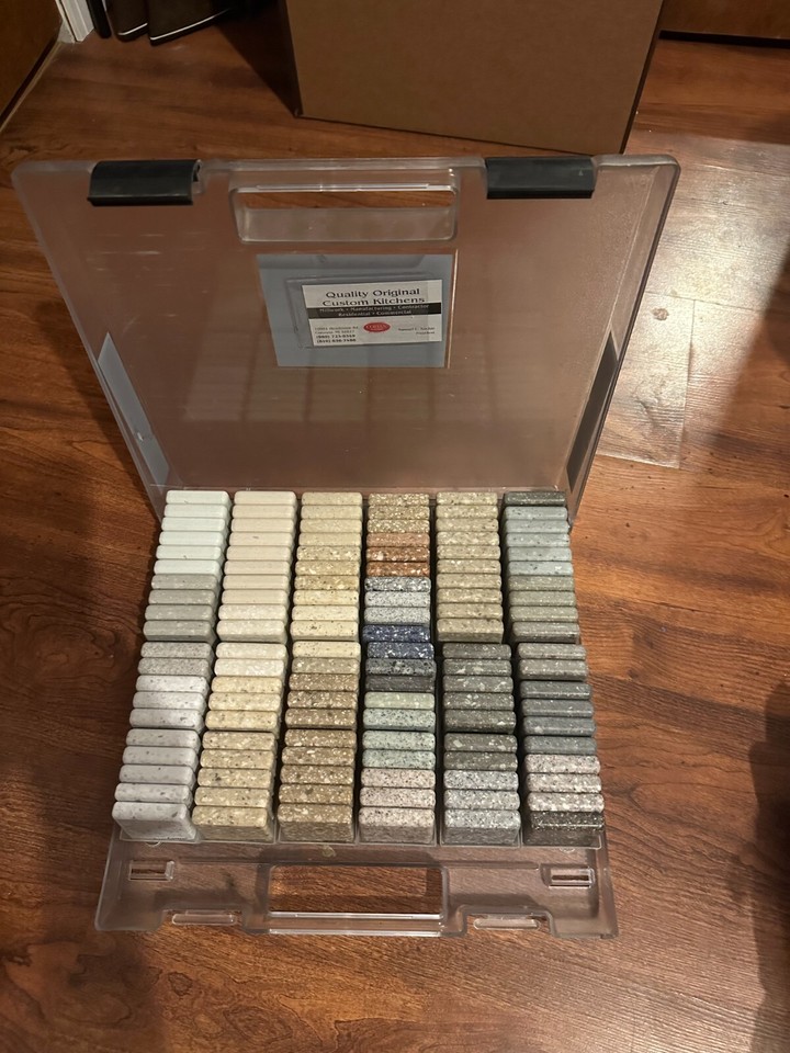 120 DuPont Colors Of Corian Solid Surface Sample Tiles Arts/Crafts 2”X ...