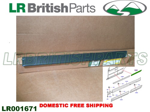 GENUINE LAND ROVER REAR DOOR MOULDING LR2 LEFT SIDE NEW LR001671 | eBay