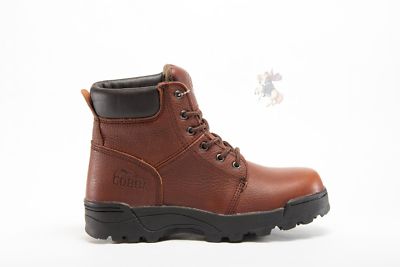 Men Work Boot Cobra C1121S Steel Toe Brown Leather Goodyear Welt ...