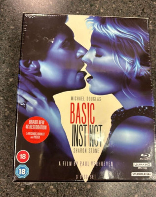Basic Instinct Box Set 4K Region Free Blu-Ray Region B SEALED spin-496 ...