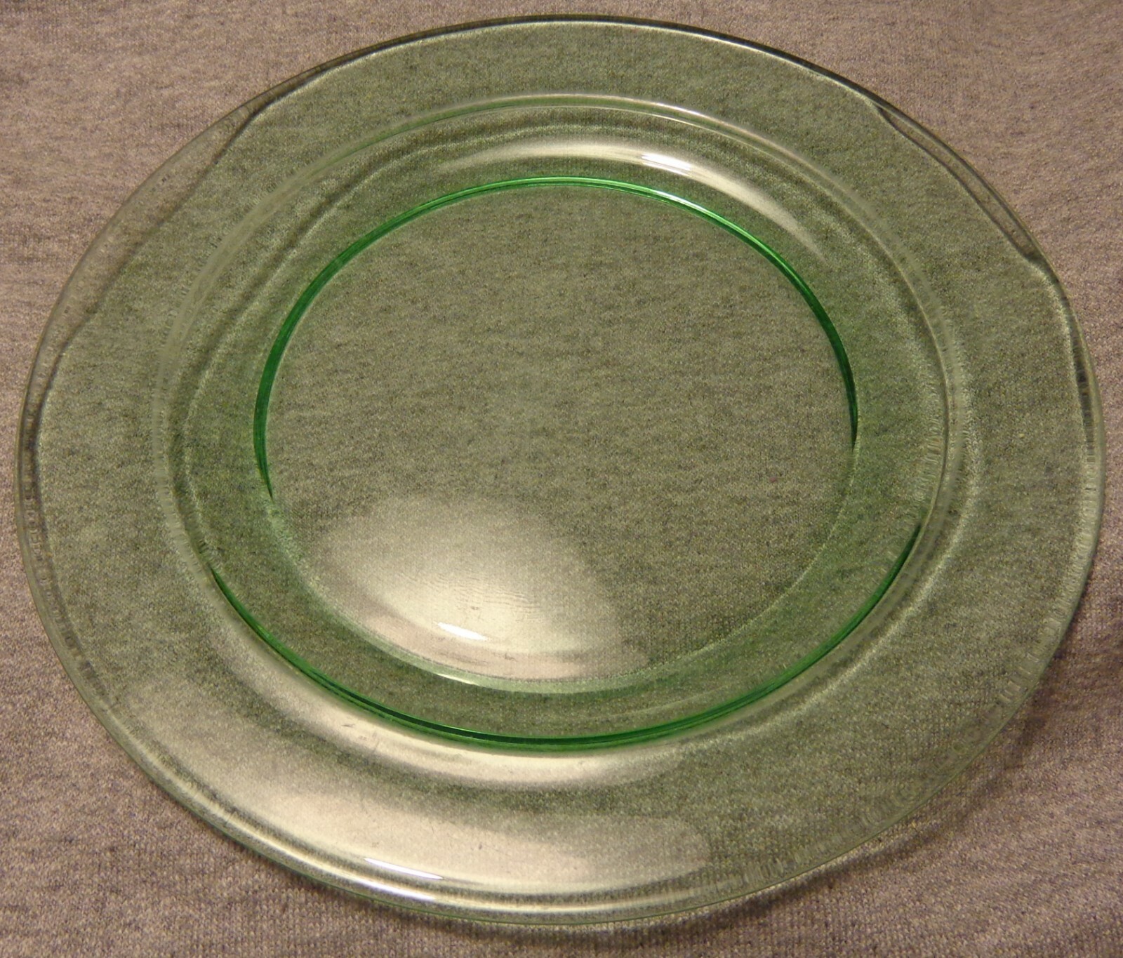 Green Depression Glass - Salad Plate - Diameter of 7.5 inches | eBay