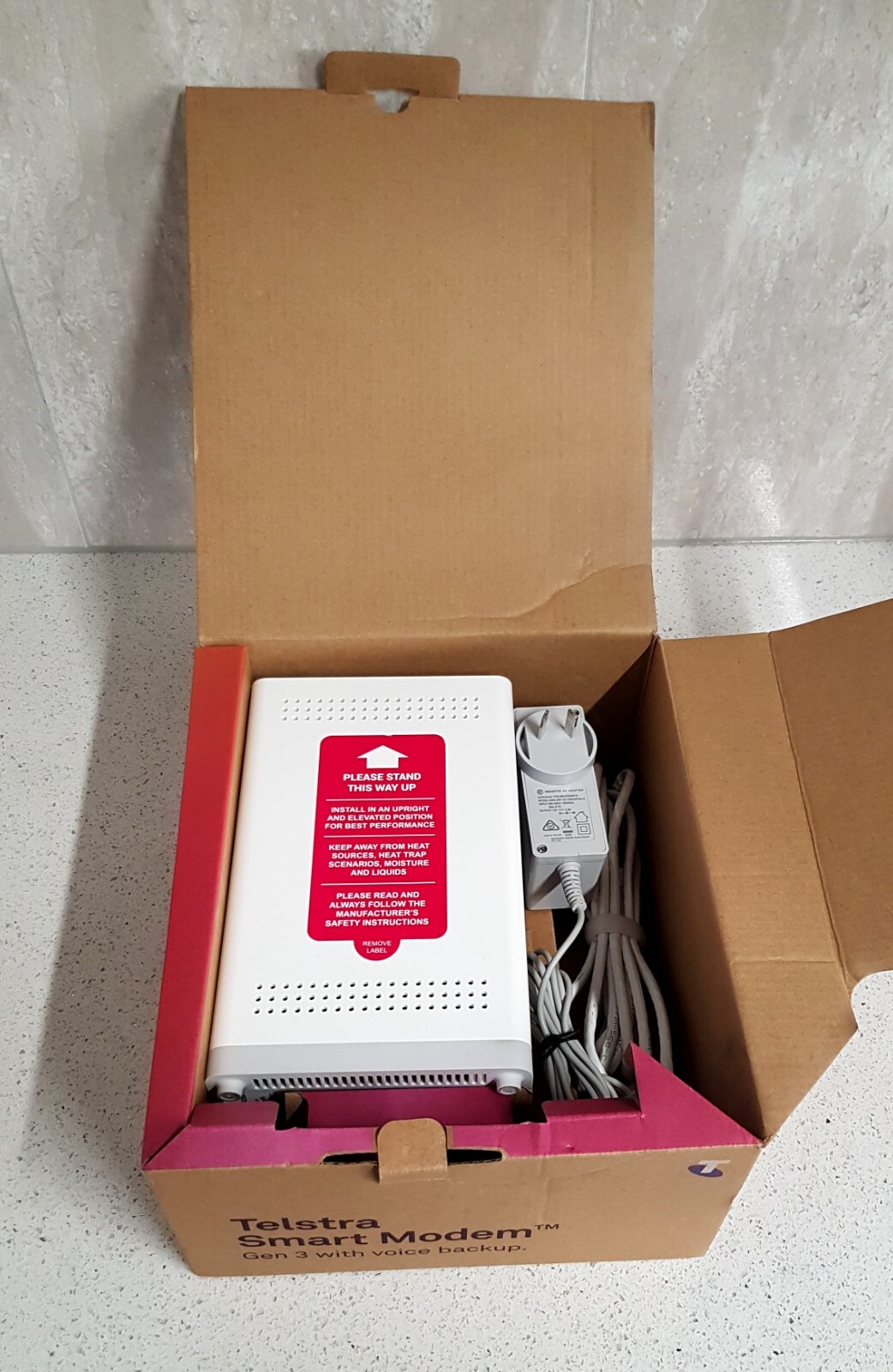 TELSTRA SMART MODEM GEN 2 Wi-Fi with Voice BACKUP NBN ADSL Router ...