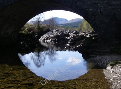 Photo 12x8 River Cononish Tyndrum/NN3330 The bridge over the Cononish ...