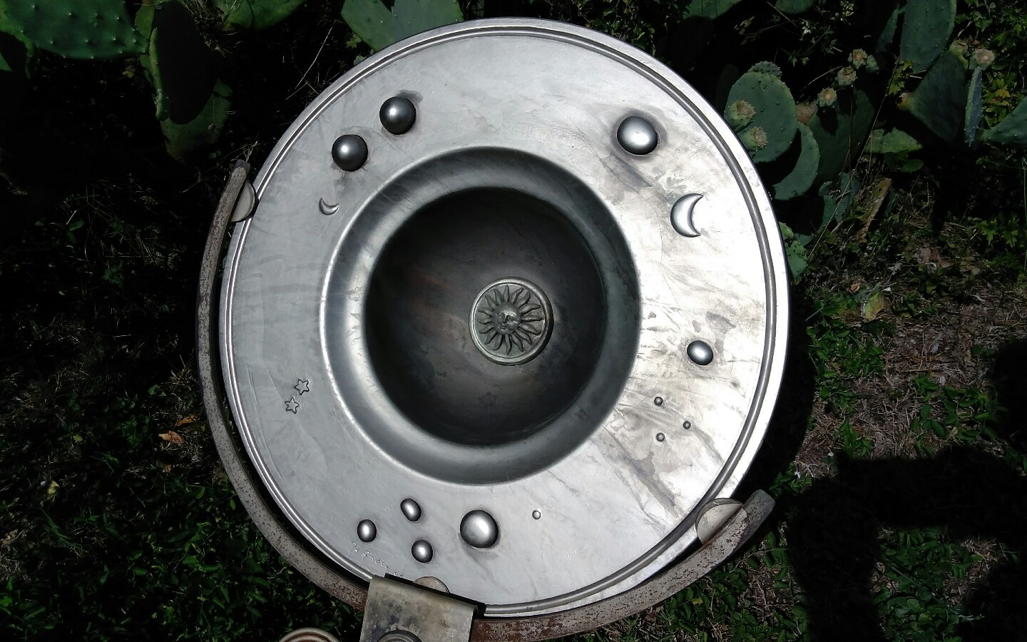 CARLOS DE ANDA 96 HECHO EN MEXICO Solar Lunar Celestial Disc Art ...