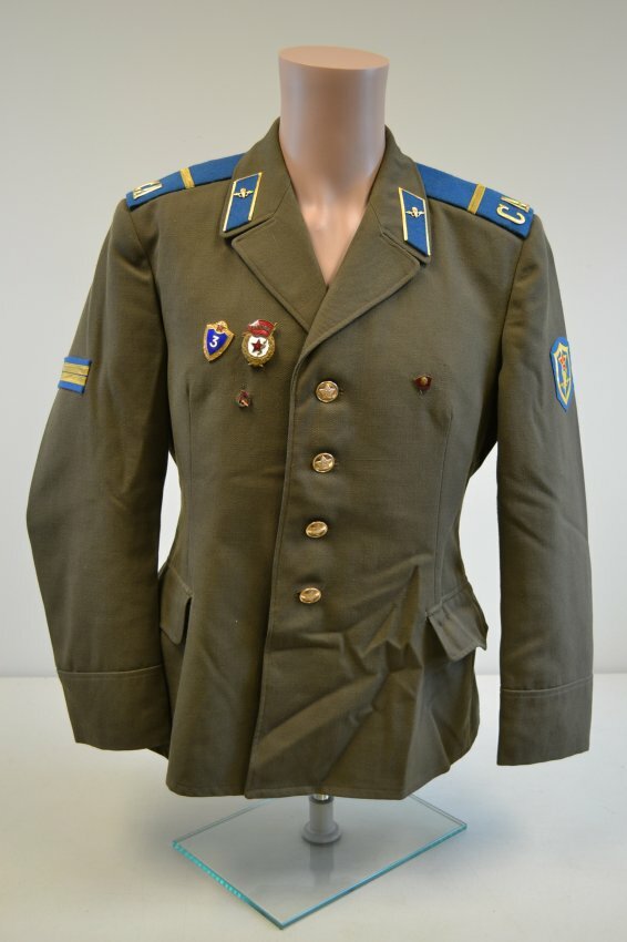SOVIET RUSSIAN PARATROOPER VDV DRESS UNIFORM JACKET | eBay