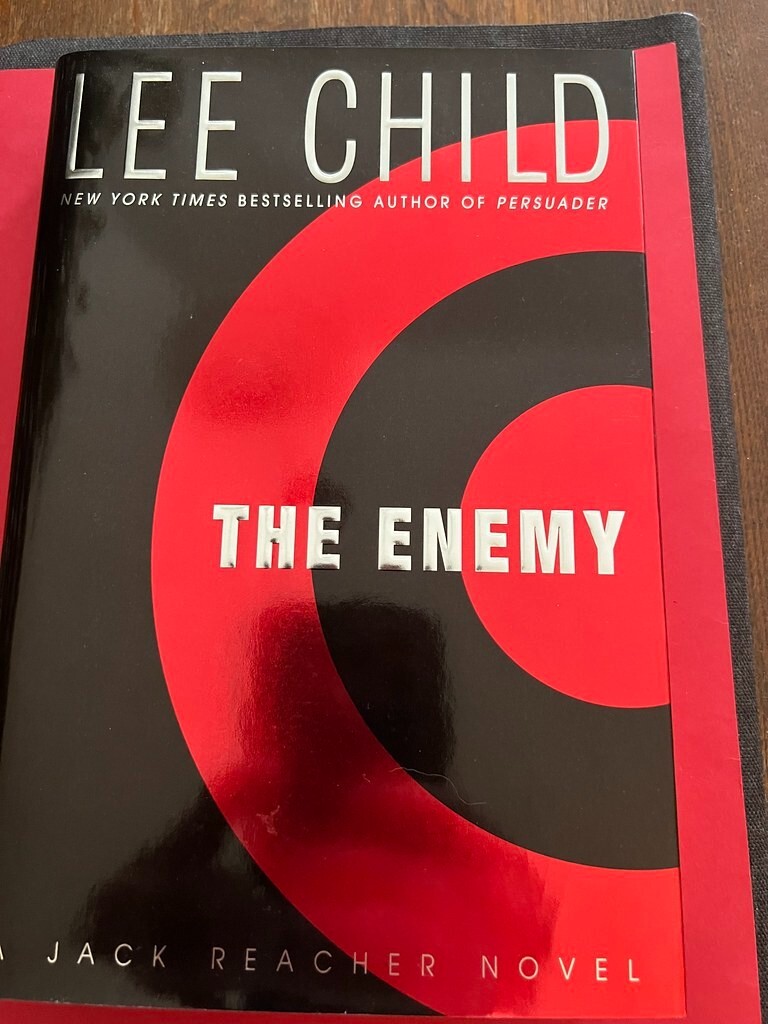 The Enemy by Lee Child Signed 1st Hardcover Like New Jack Reacher 2004 ...