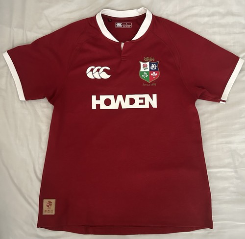 Canterbury CCC OFFICIAL British and Irish Lions 2025 Mens Rugby Shirt ...