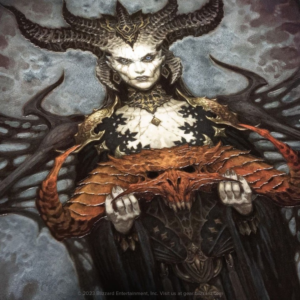 Displate Limited Edition - Lilith Rises - Diablo 4 | eBay UK