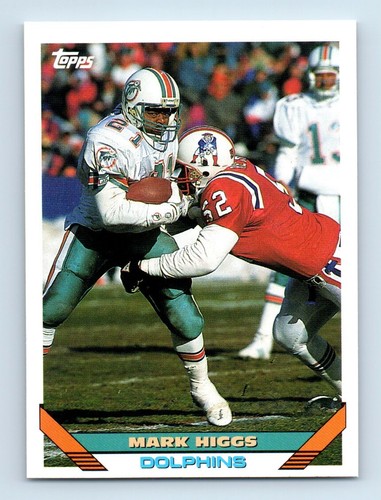 1993 Topps Mark Higgs Miami Dolphins #227 | eBay