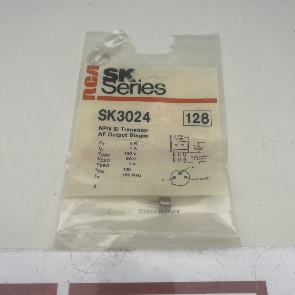 SK3024 NPN Transistor (Silver lead). | eBay