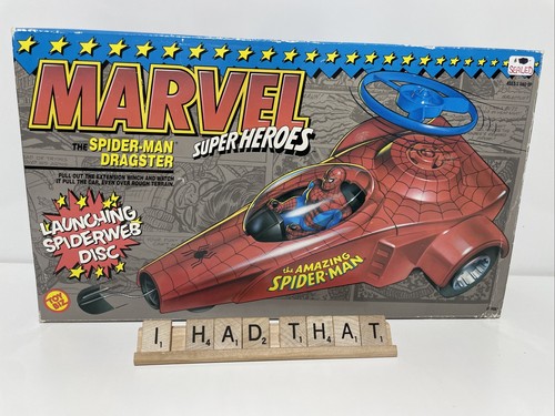 1990 ToyBiz Marvel Super Heroes Spiderman Dragster for sale online | eBay