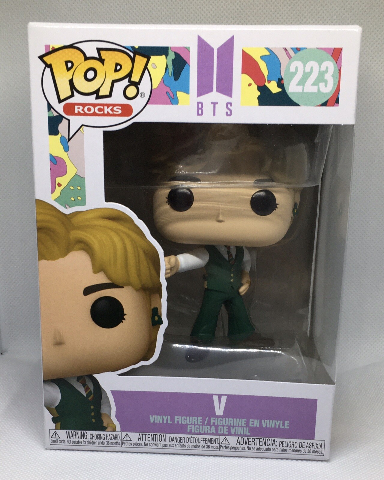 Funko POP! Rocks - BTS (Dynamite) - V #223 - Brand New | eBay