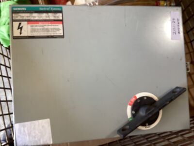 Siemens SXID324GO 200A 240V Sentron Bus Plug Fusible Busway Switch 200 ...