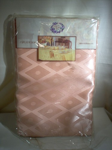 Vintage tablecloth, still in package, pink 140cmx240cm | eBay