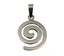 Solid 925 Sterling Silver Celtic Irish Gaelic Swirl/Spiral Knot Charm ...