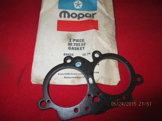 Body Gasket Holley 2 Bbl Fits 74-83 Models NOS MOPAR 3879132 | eBay