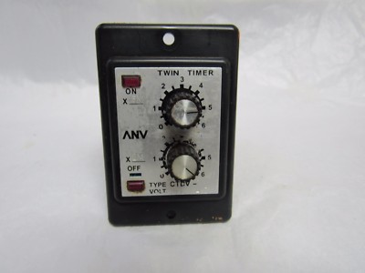 ANV TWIN TIMER TYPE CTDV-Y 110V | eBay