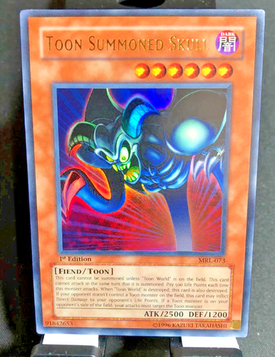 Yugioh Toon Summoned Skull Magic Ruler 1st Edition Ultra Rare MRL-073 NM | eBay