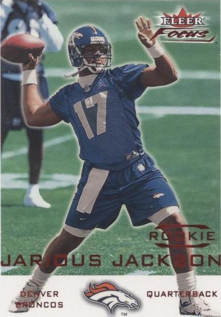2000 Fleer Focus - Rookie Jarious Jackson #251 /2999 (RC) for sale ...