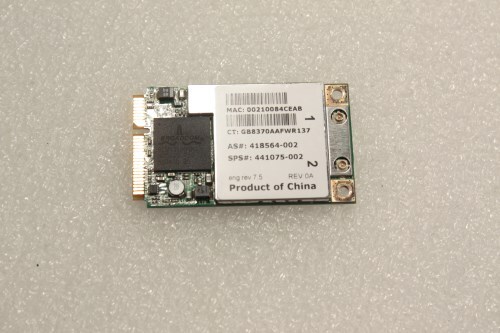 HP Compaq 6720t WiFi Wireless Card 441075-002 | eBay